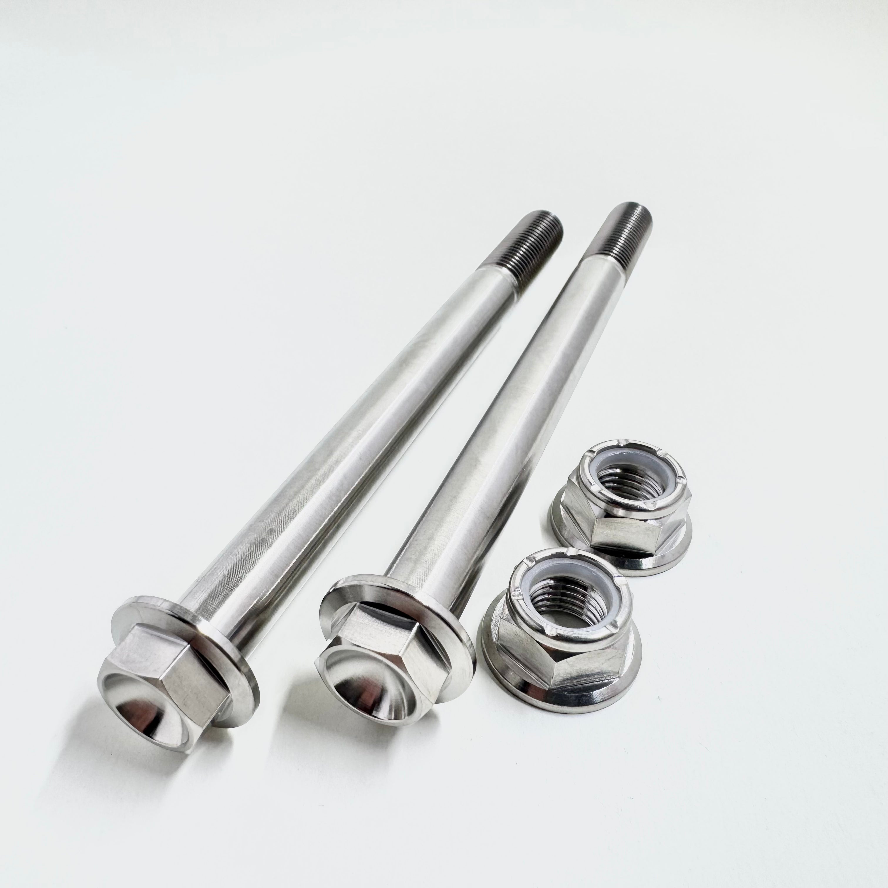 SKI DOO XS/XM/G4 | TITANIUM FRONT SKI BOLT KIT – B Squared Technologies